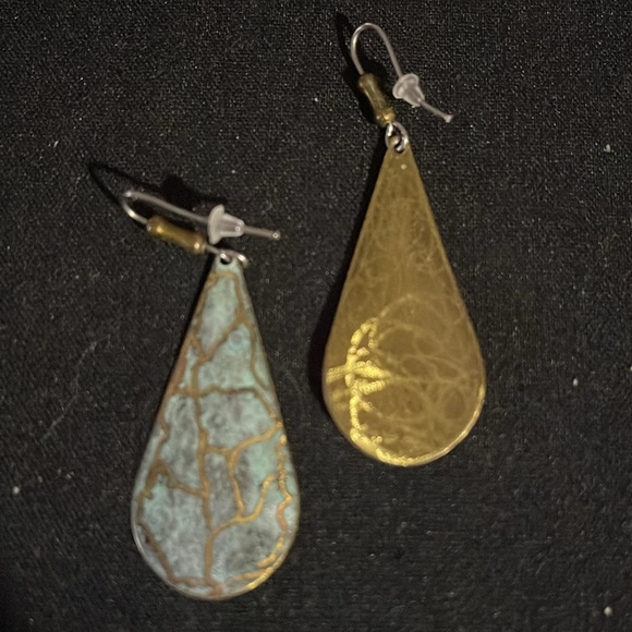 Vintage | Jewelry | Vtg Art Deco Style Year Drop Shape Dangle Drop ...